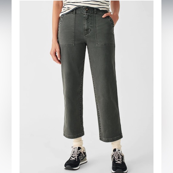Faherty | Pants & Jumpsuits | Nwt Faherty Utility Pant Washed Black ...